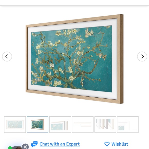 Samsung | Accents | Samsung 55 Inch Tv The Frame Customizable Bezel ...